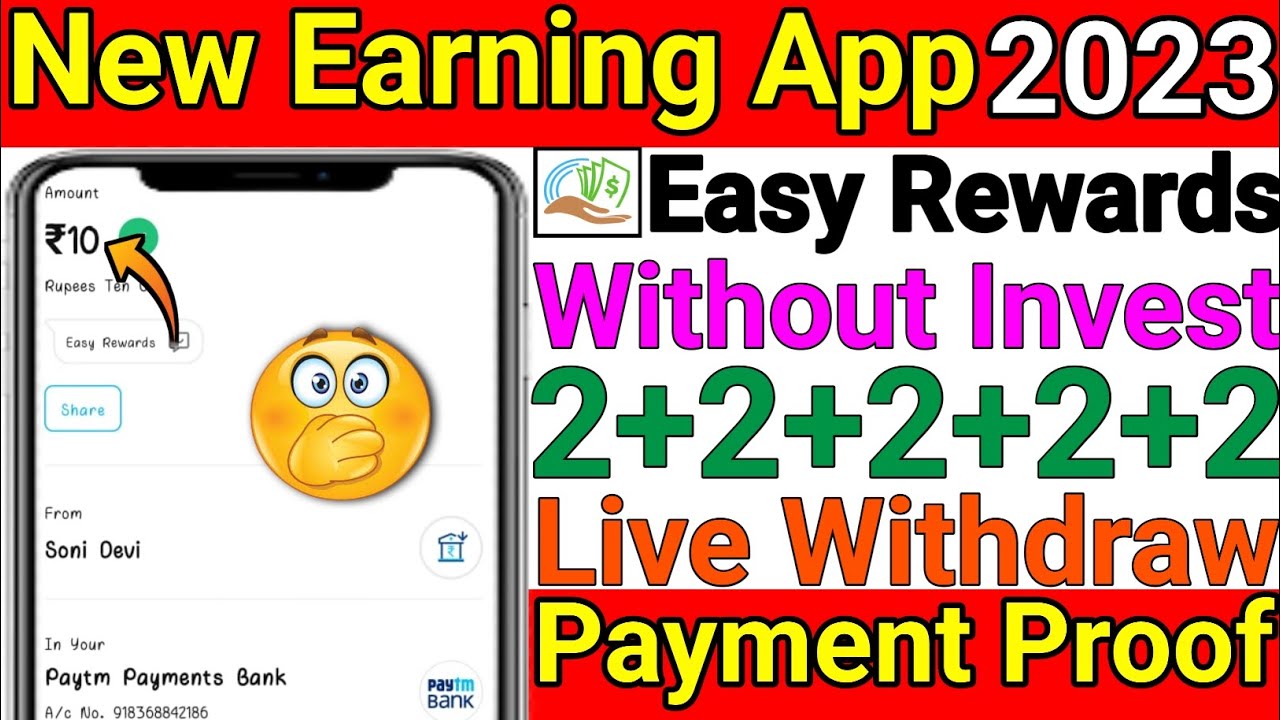 Easy Rewards app se paise kaise kamaye | Easy Rewards app payment proof ...