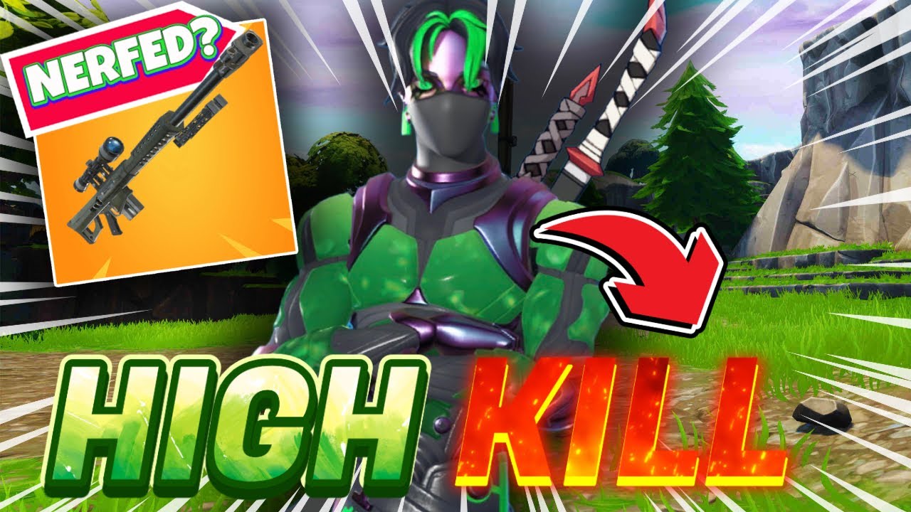 *INTENSE MONTAGE* Fornite Sniper still nerfed? - YouTube