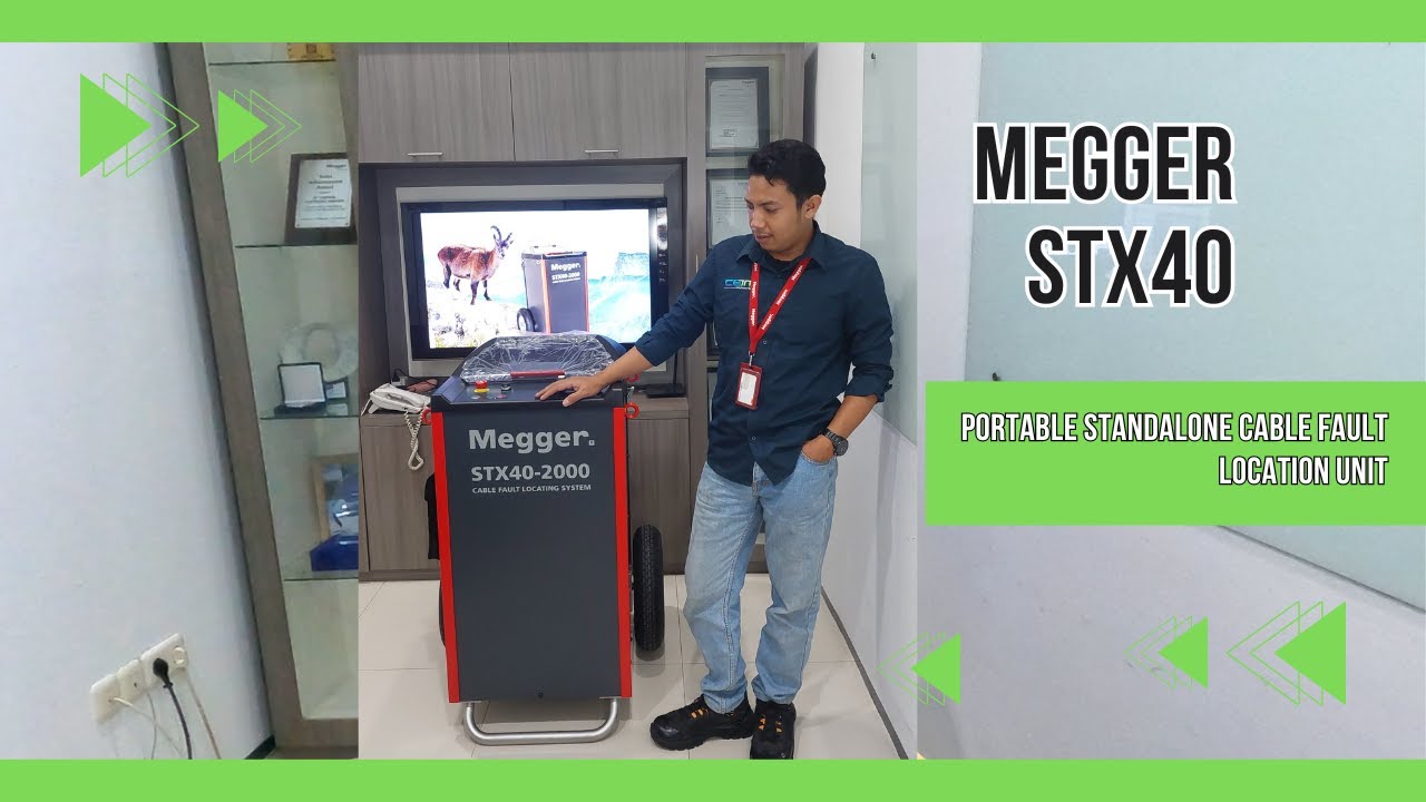 REVIEW STX40 PORTABLE STANDALONE CABLE FAULT LOCATION UNIT - YouTube