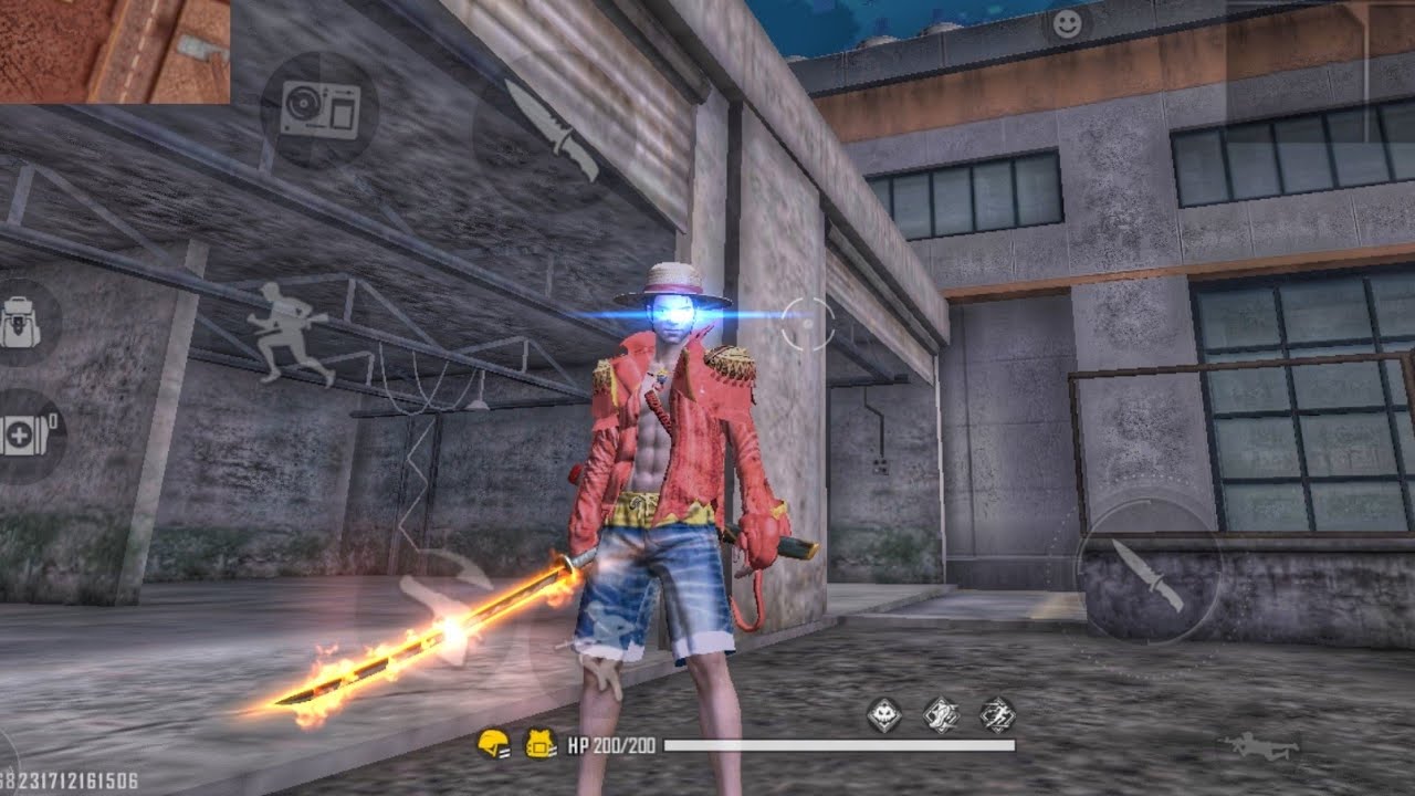 Luffy in free fire (One Piece) Free fire Highlights👽🔥 - YouTube