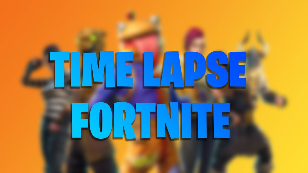 Time lapse FORTNITE, Замедленная съемка карты Fortnite - YouTube