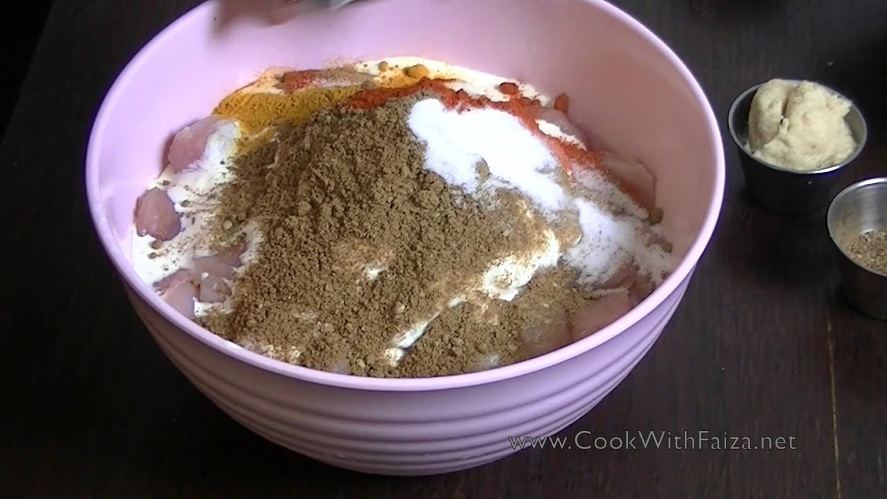 CHICKEN DHANIYA *COOK WITH FAIZA* - YouTube