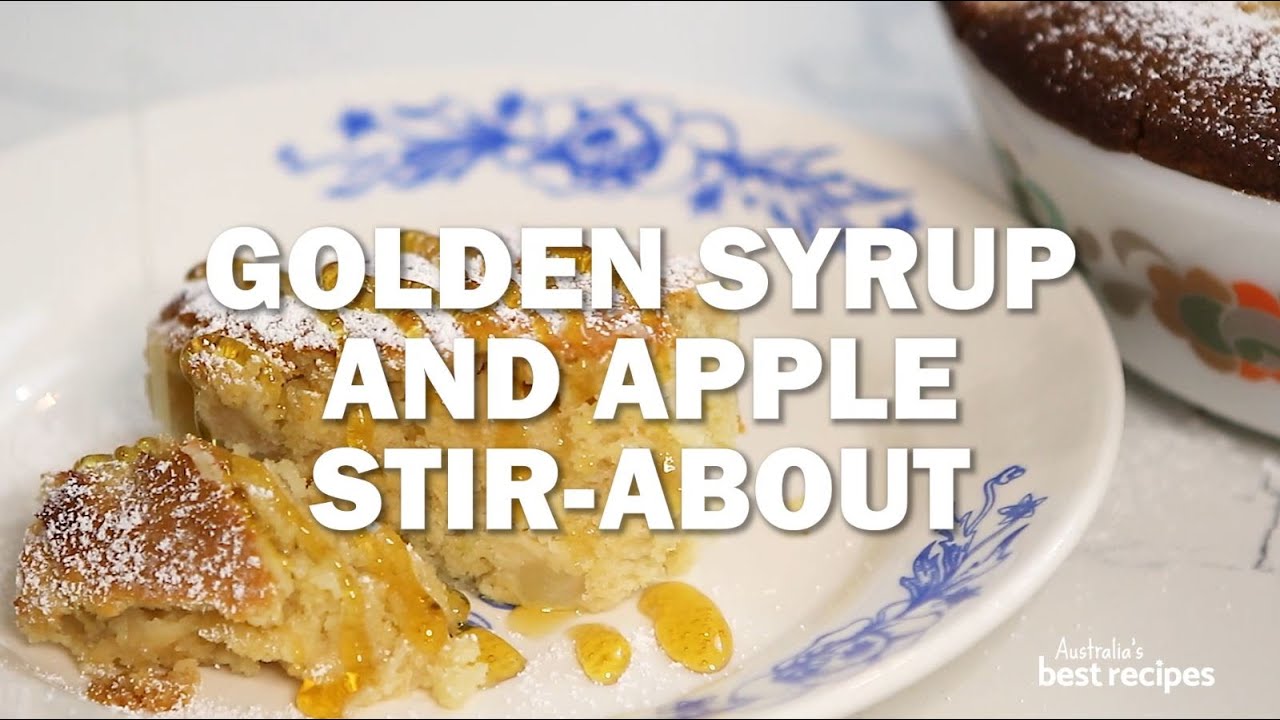 How to make a golden syrup and apple stir-about - YouTube