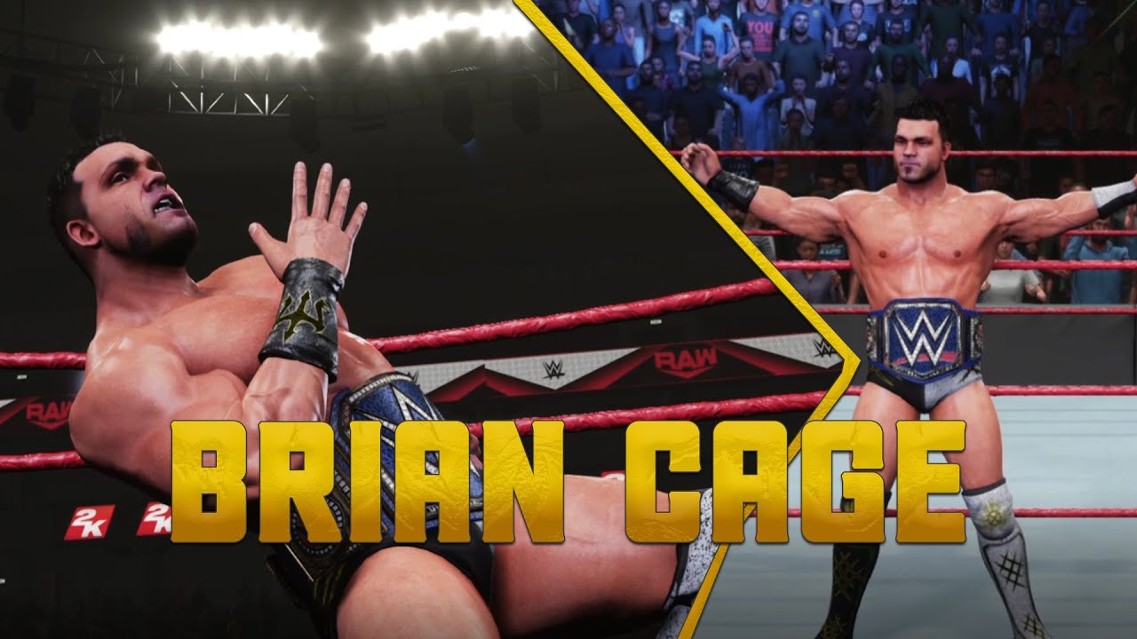 BRIAN CAGE|WWE2K GAME MODS| - YouTube