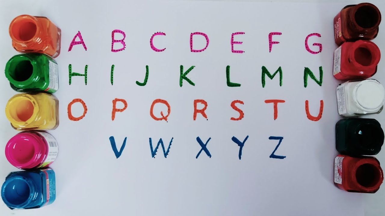 Learn capital letters for kids|English alphabets study for toddlers ...