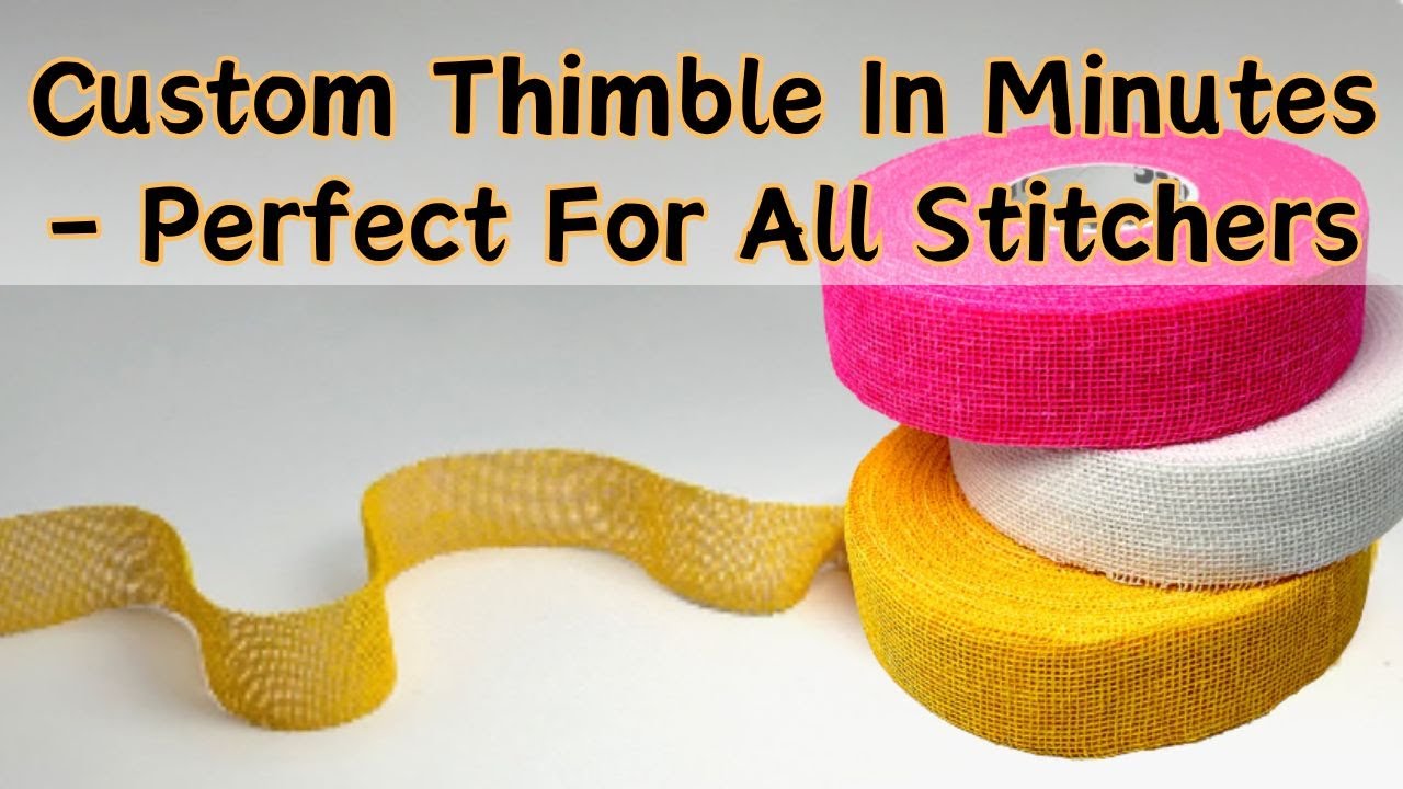 Custom Thimble in Minutes - Perfect For Stitchers - YouTube