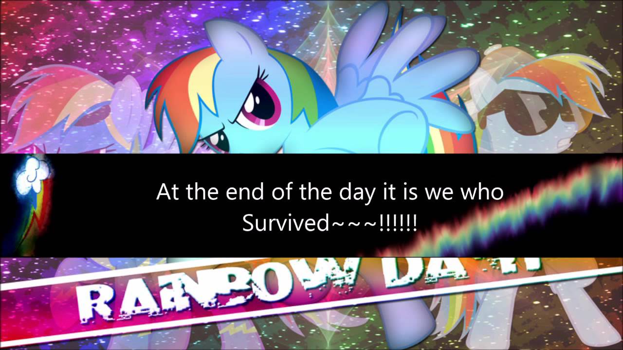 MLP - Friendship Games - CHS Rally Song Lyrics! - YouTube