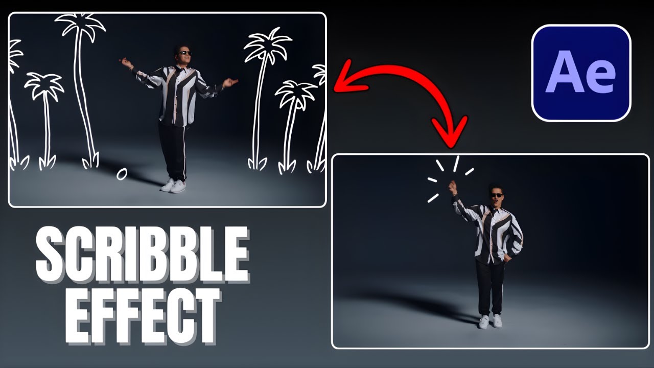 How to Make Scribble Animation in After Effects FAST! - YouTube