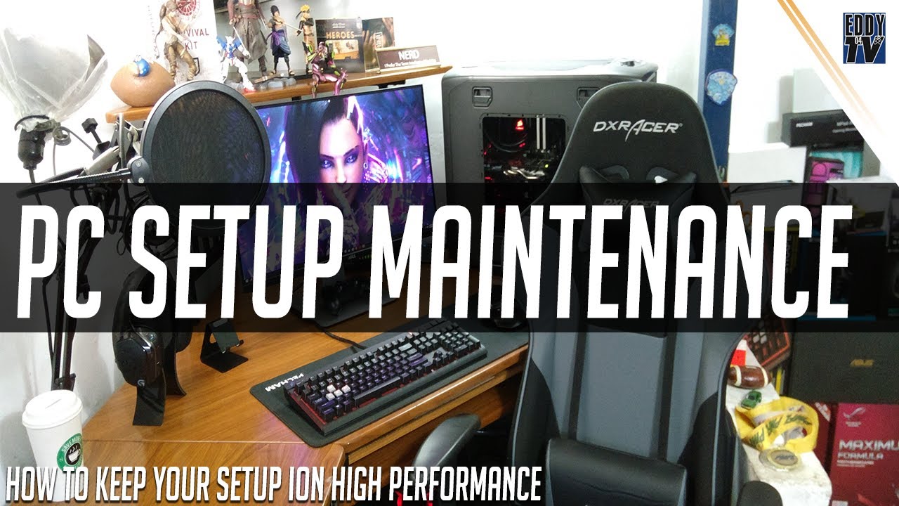 Ultimate Desk Setup Maintenance | How to Clean up you PC Setup? - YouTube