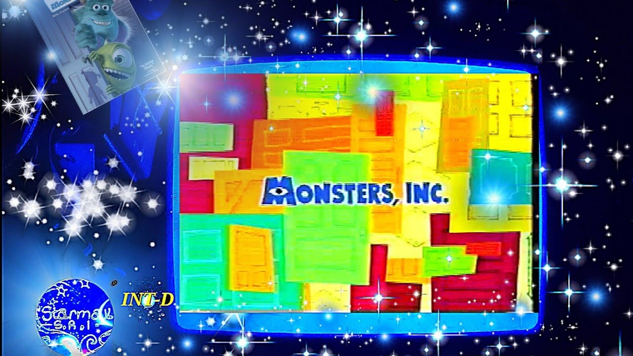 Opening to Monsters Inc (2001) DVD - YouTube
