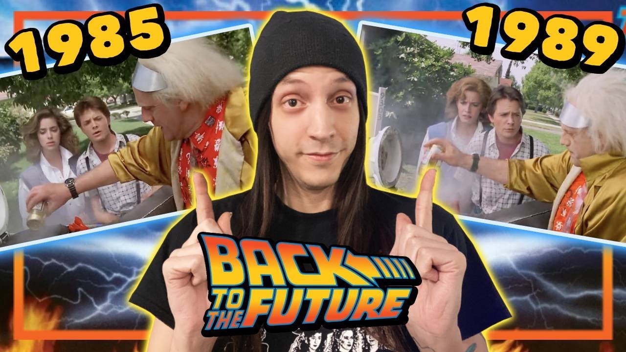 Back to the Future Ending VS Back to the Future Part II Beginning - YouTube