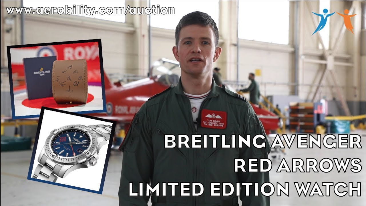 Want a Limited Edition Red Arrows Watch? - Aerobility Grand Auction ...