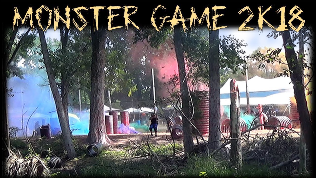 MONSTER GAME 2K18 - Hell Survivors Paintball! - YouTube