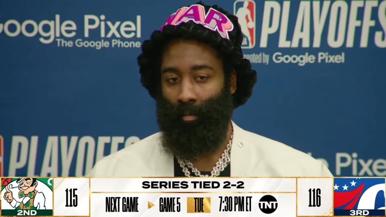 Boston Celtics and Philadelphia 76ers | NBA Playoffs Game 4 Post Game ...