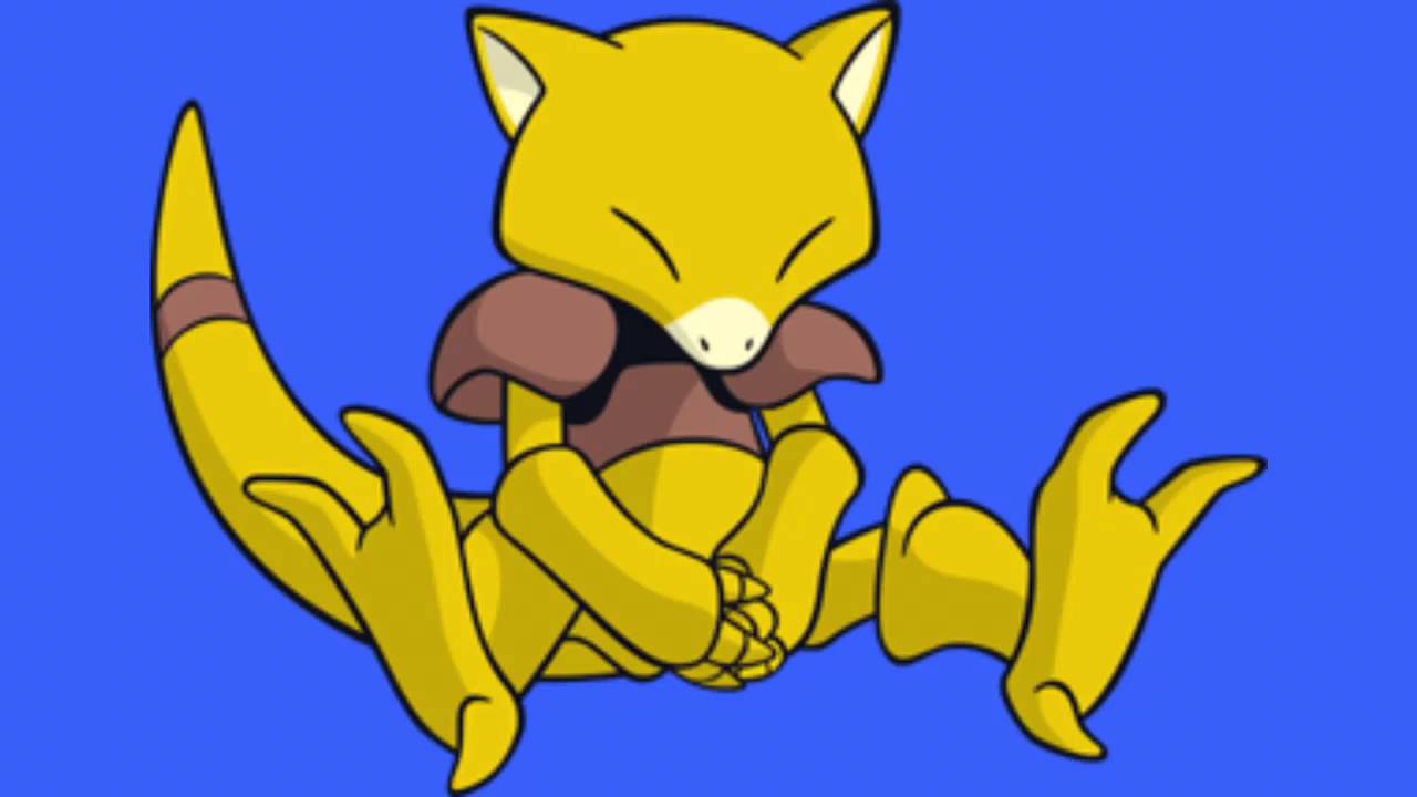 ABRA POKEMON BLUE SCREEN - YouTube