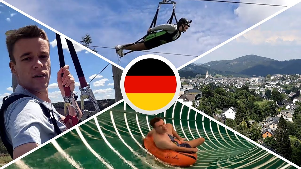 Adrenalinekick in Winterberg: Langste Zipline van Europa, rodelen ...
