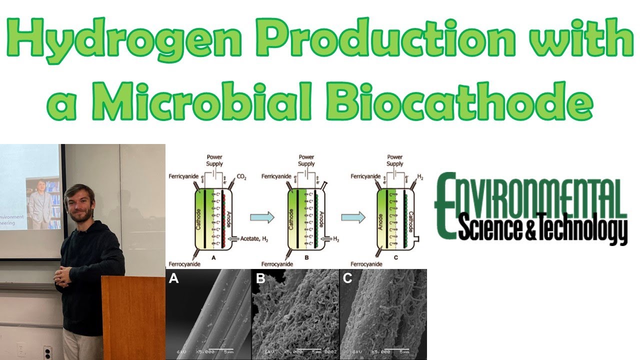 Hydrogen Production with a Microbial Biocathode - YouTube
