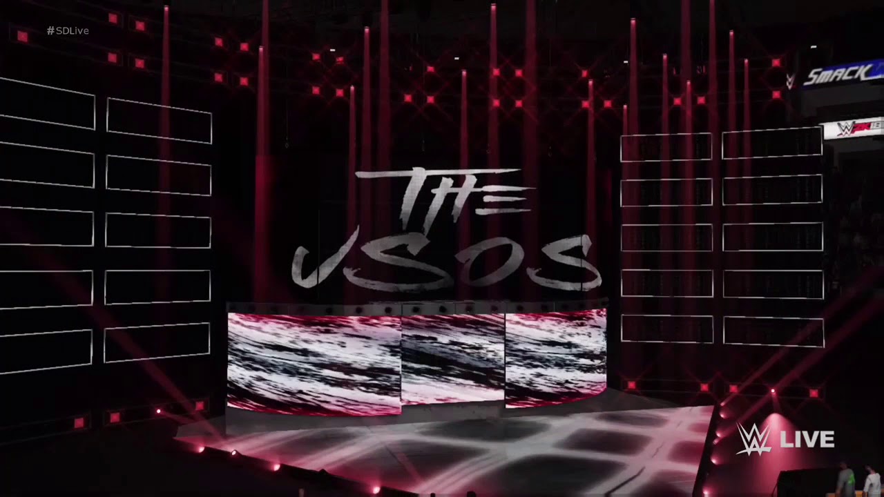 WWE2k18 Usos w/Rusev. With correct theme song. - YouTube