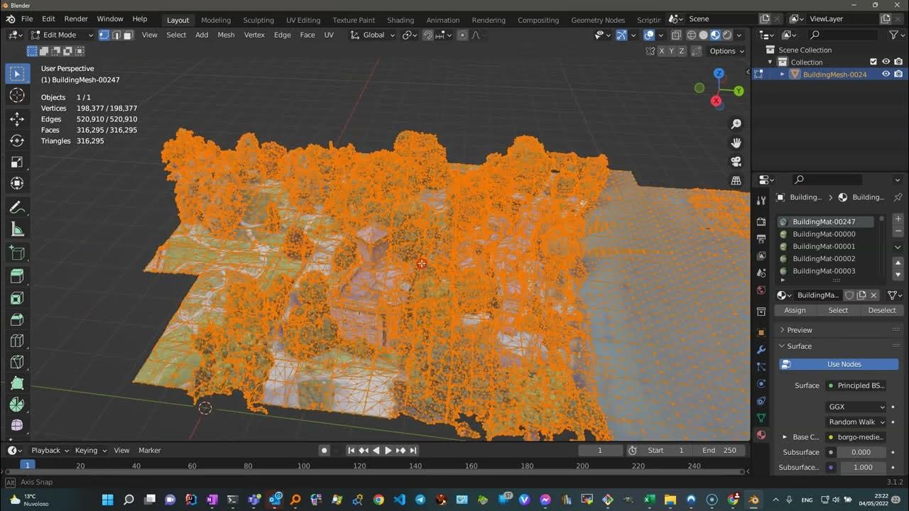 googlemap blender parte4 mesh - YouTube