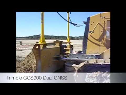 Trimble GCS900 Automatic Grade Control System - YouTube