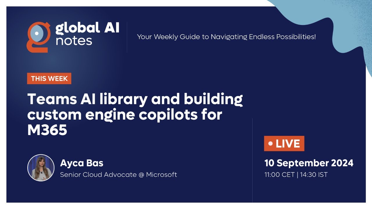 Episode 302 - Teams AI library with Ayça Baş - YouTube