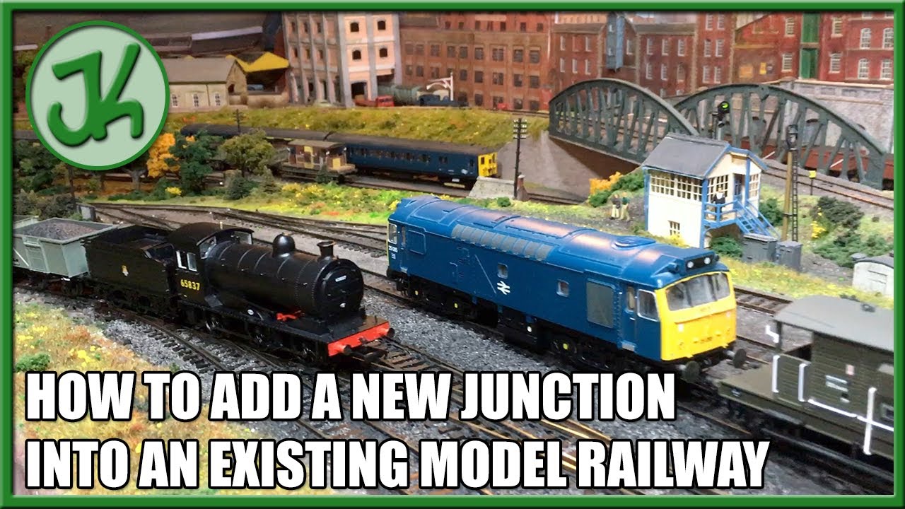 How to Add A New Junction Into An Existing Model Railway - Building the ...