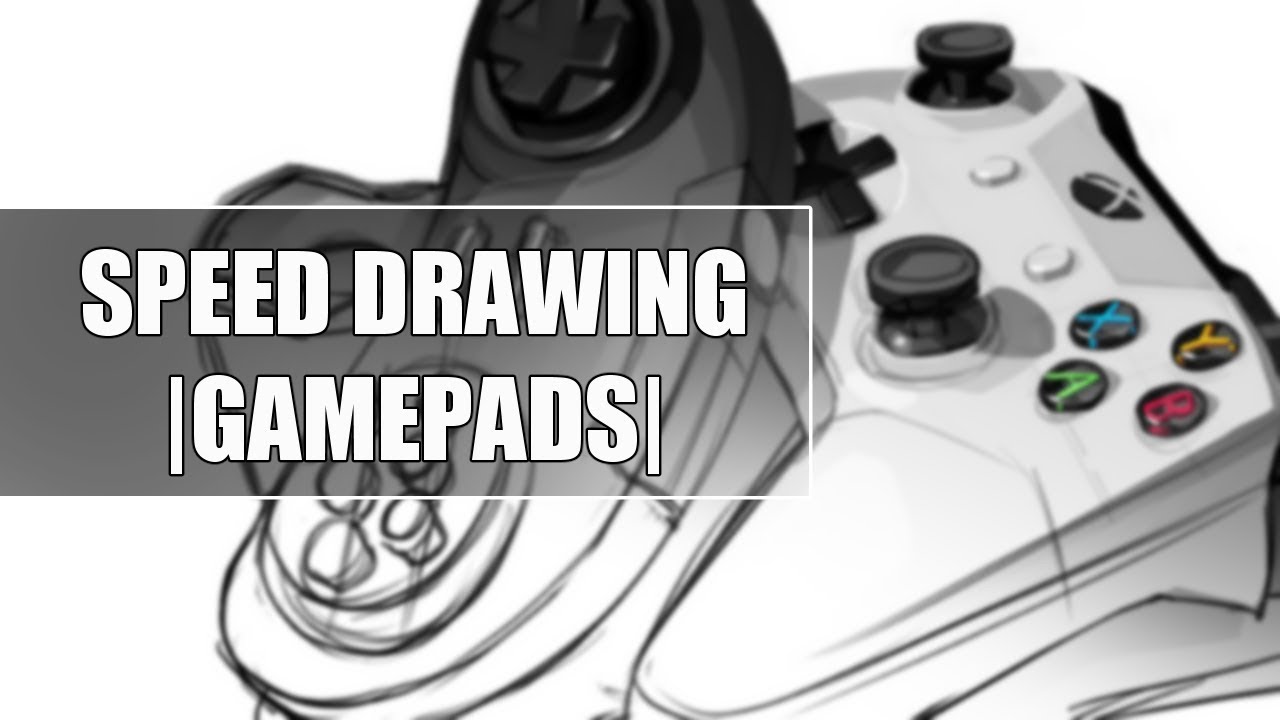 SPEED DRAWING |GAMEPADS| - YouTube