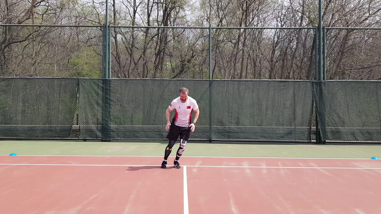 Line Drills: Lateral Jumps Lukasz Lojas - YouTube