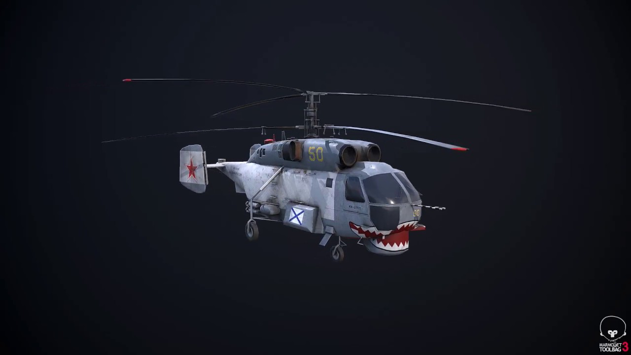 Kamov Ka-27 3d model - YouTube