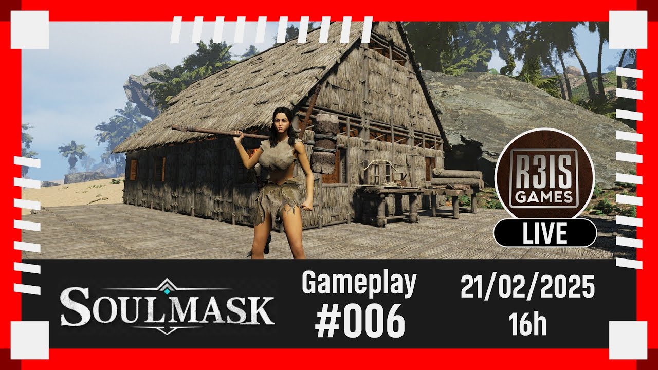 Soulmask | LIVE Gameplay 006 - YouTube