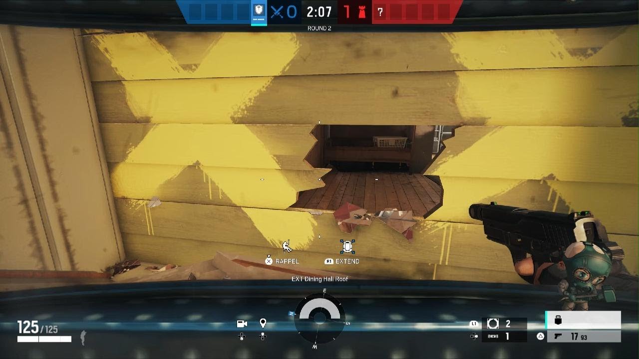 Tom Clancy's Rainbow Six Siege : Best R6 player 1v1 against noob - YouTube