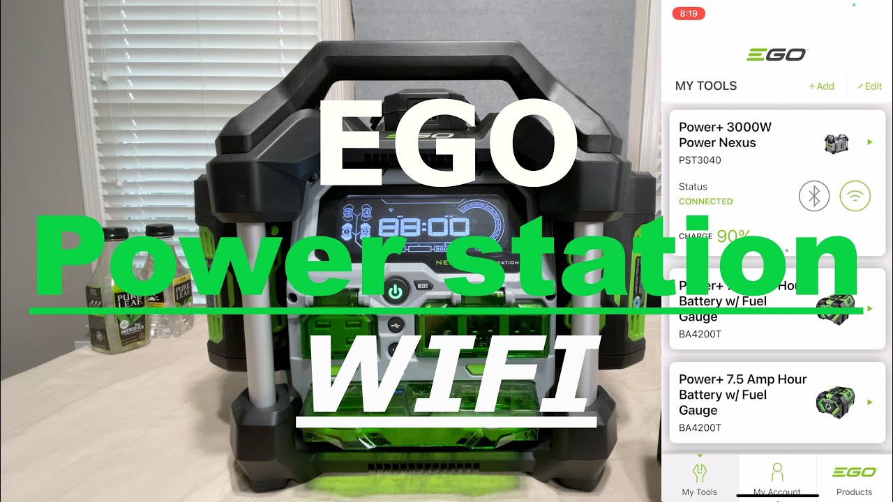 How to connect EGO power station to WIFI | Why it's a struggle ...