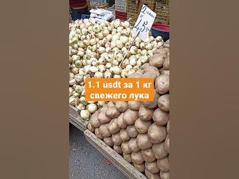 Один килограмм свежего лука за 1.1 usdt - YouTube