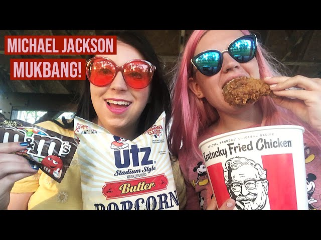 Michael Jackson Eating