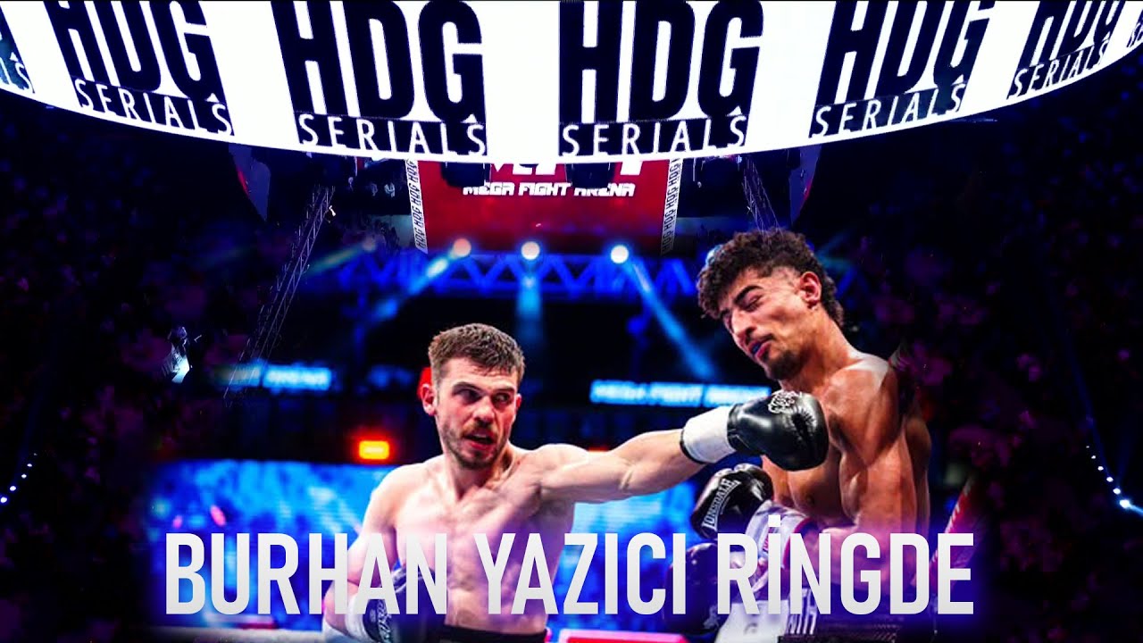 Mega Fight Arena’da Geceye Damga Vuran İsim Burhan Yazıcı - YouTube