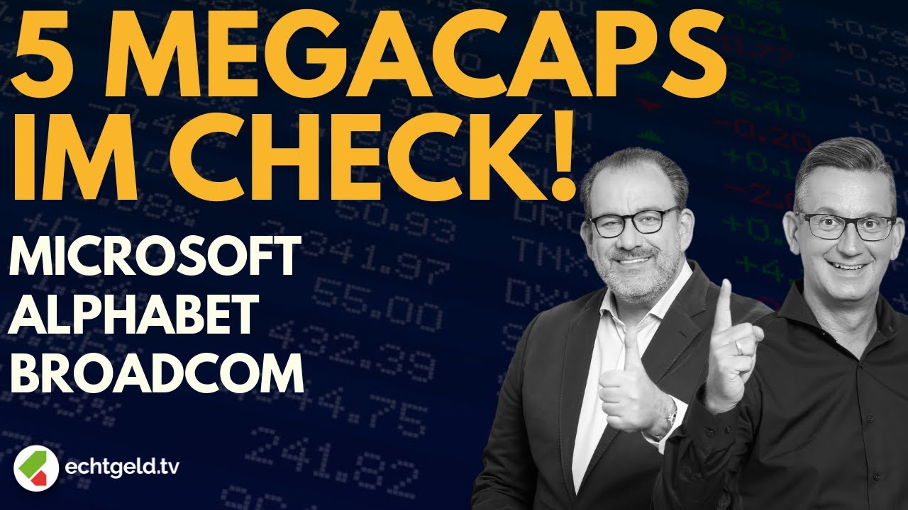 Tech Mega Caps: Microsoft | Alphabet | Amazon | Meta | Broadcom | Vier ...