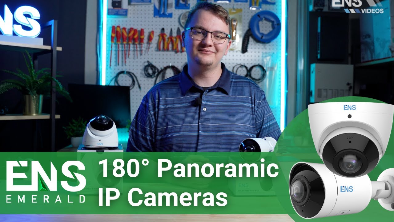 Emerald 5MP 180° Panoramic Cameras Review - YouTube