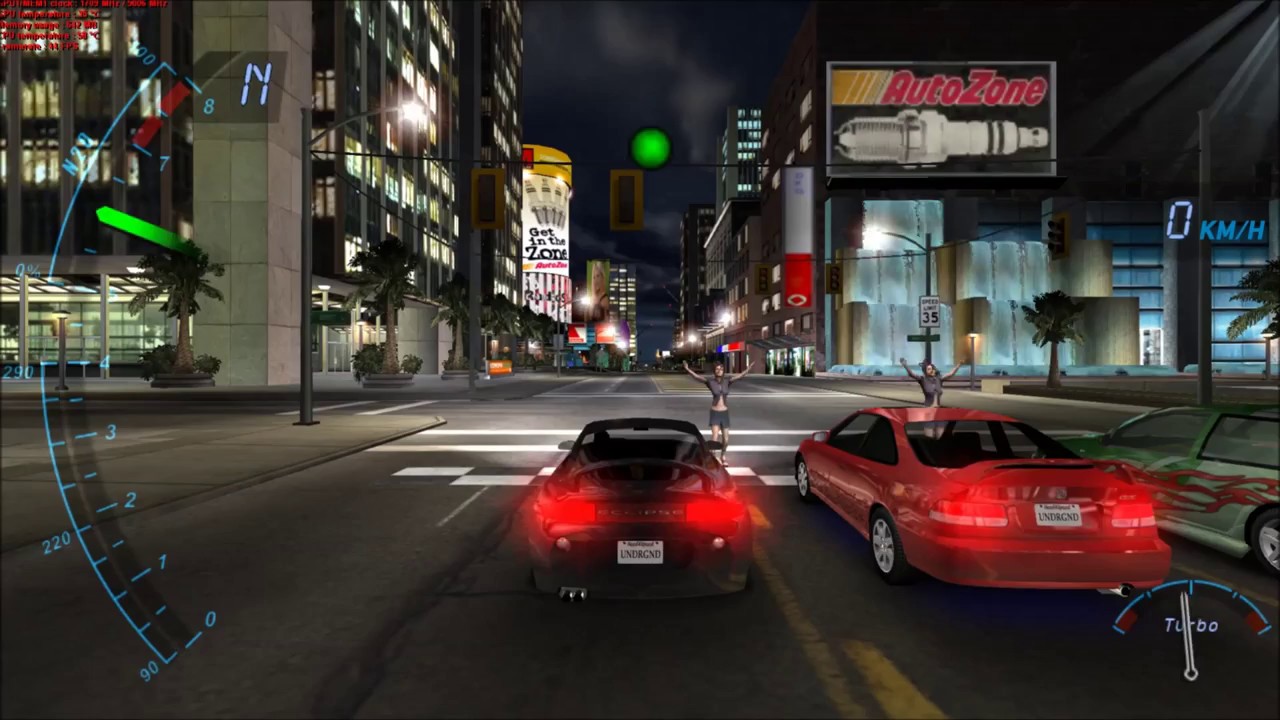 Need For Speed Underground - Stock Eclipse Drag [1080p60 - GTX 1080 ...