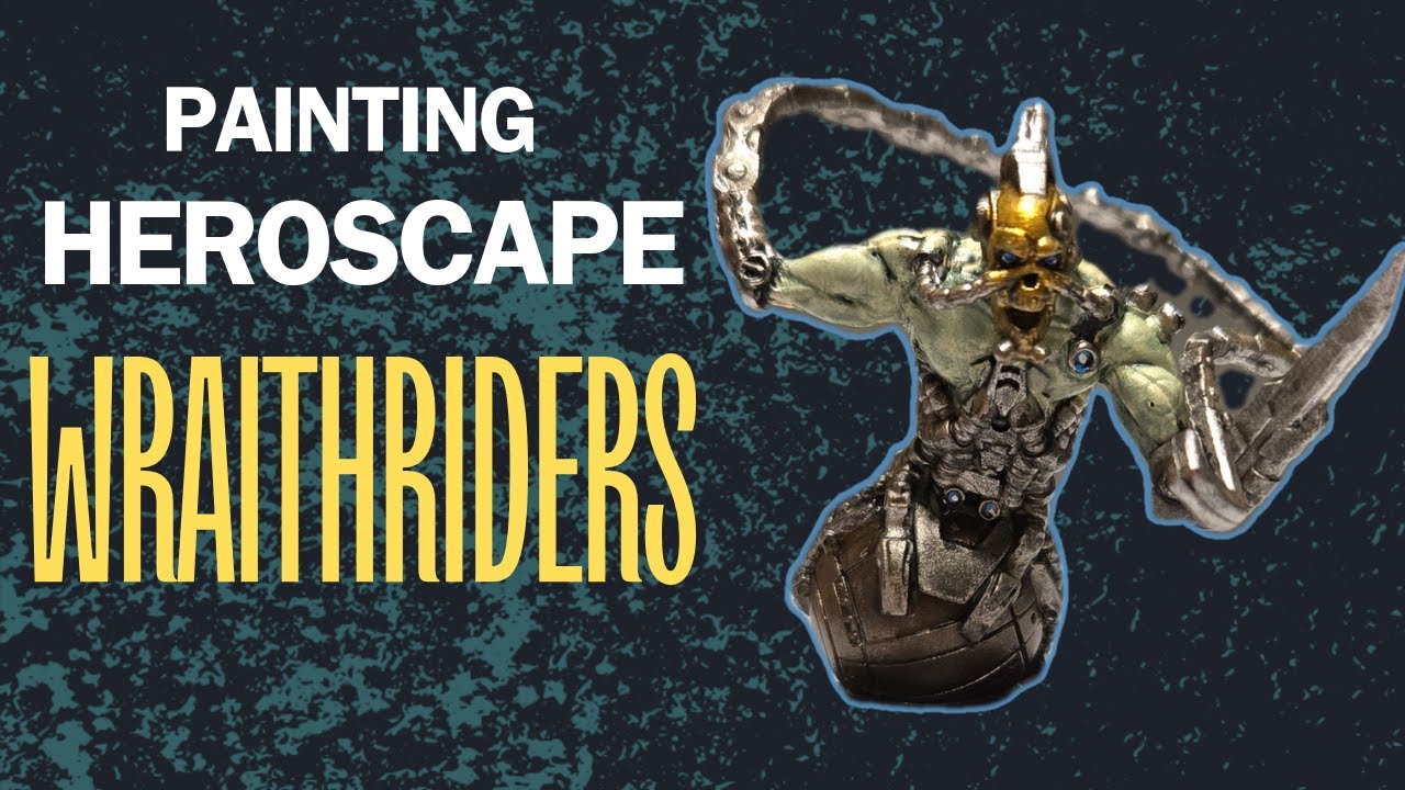 Painting Necrotech Wraithriders From Heroscape - YouTube