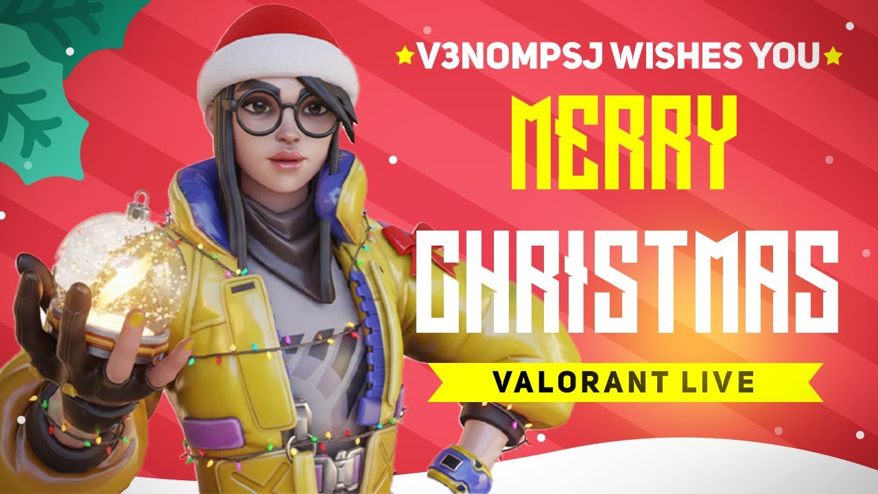 MERRY CHRISTMAS | VALORANT RANK PUSH | ROAD TO 100 Subscribers | - YouTube