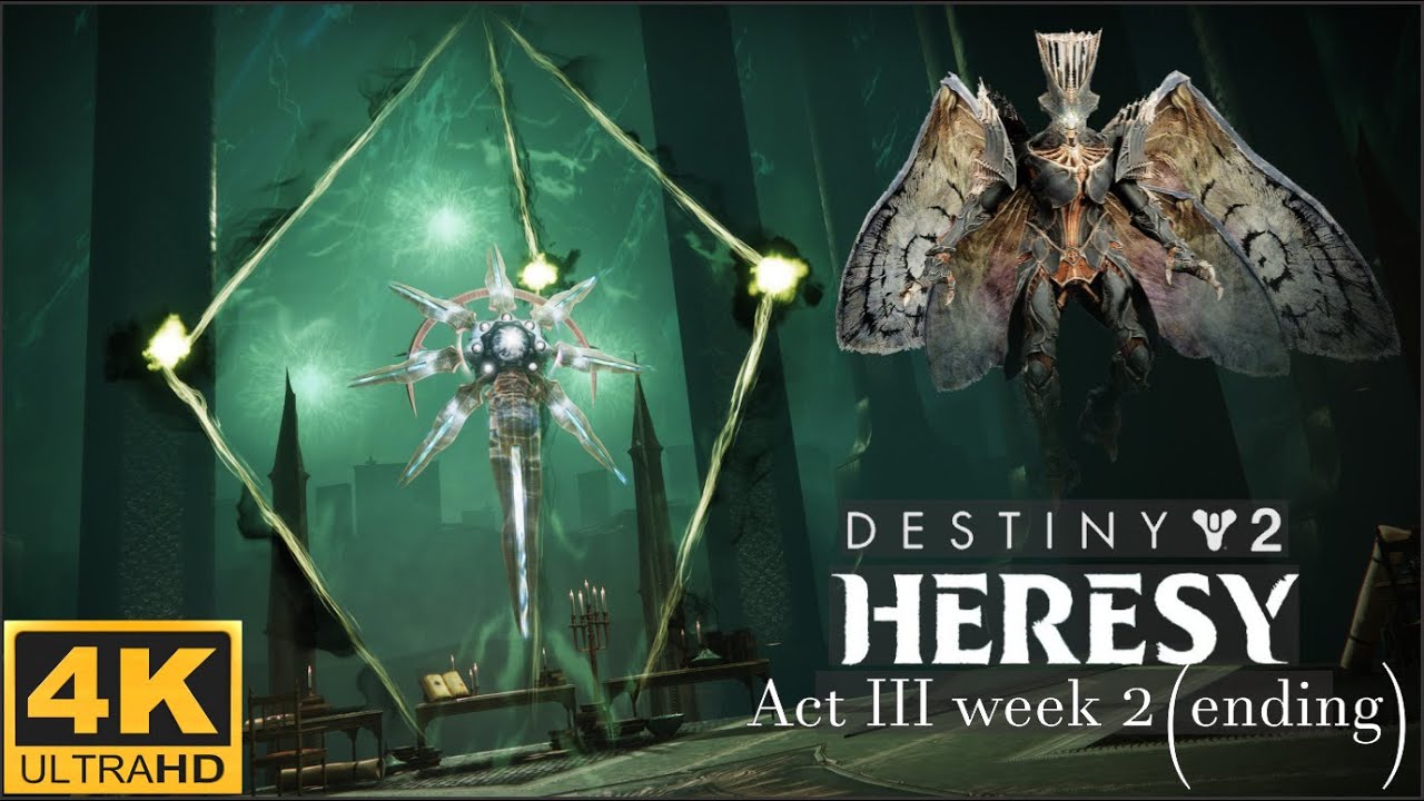 Destiny 2 Episode 3 Heresy Act 3 - week 2 (end of episode) - YouTube