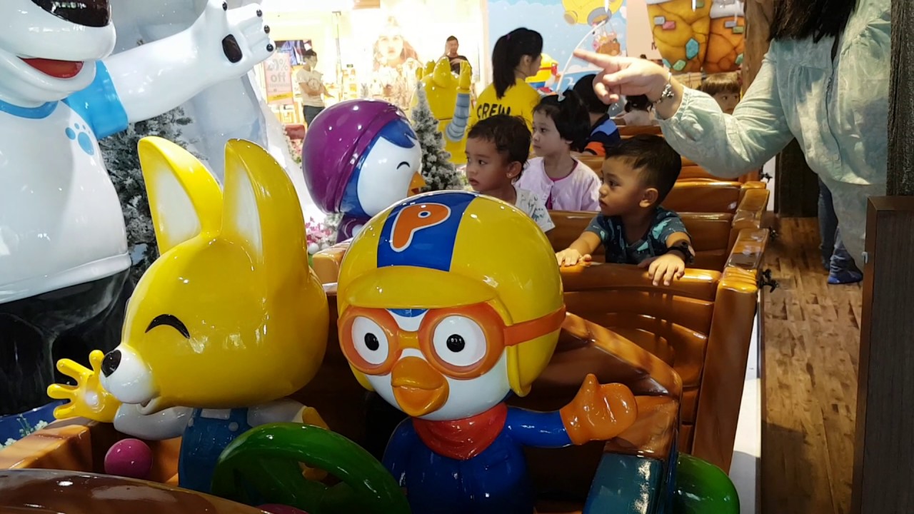 emma and eddie pororo train ride - YouTube