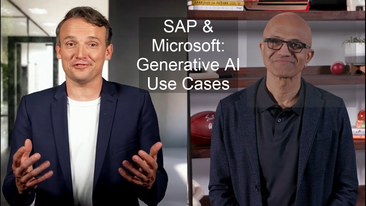 SAP & Microsoft: Generative AI Use Cases | SAP Sapphire 2023 - YouTube