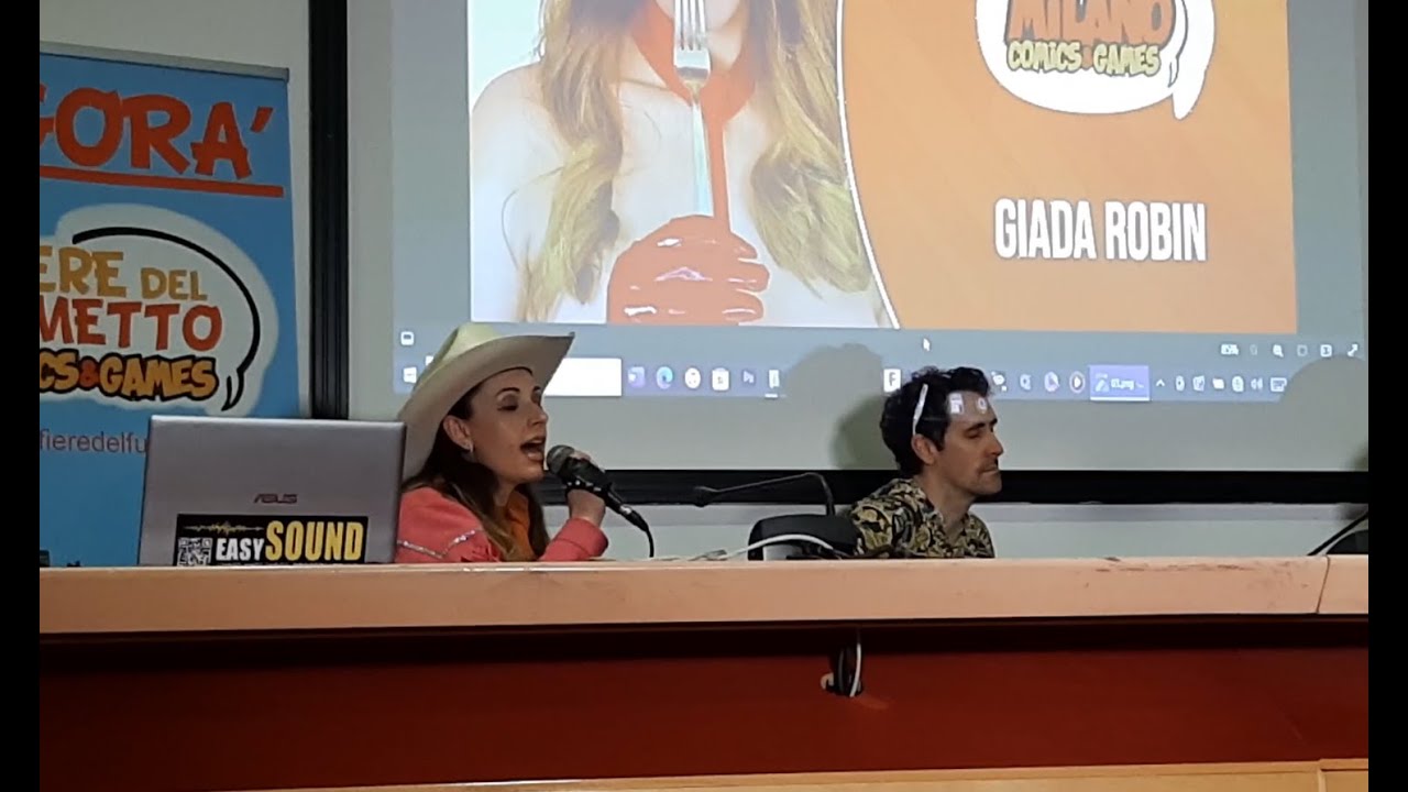 Giada Robin Live Unplugged - Jesus DNA at Milano Comics & Games 2024 ...
