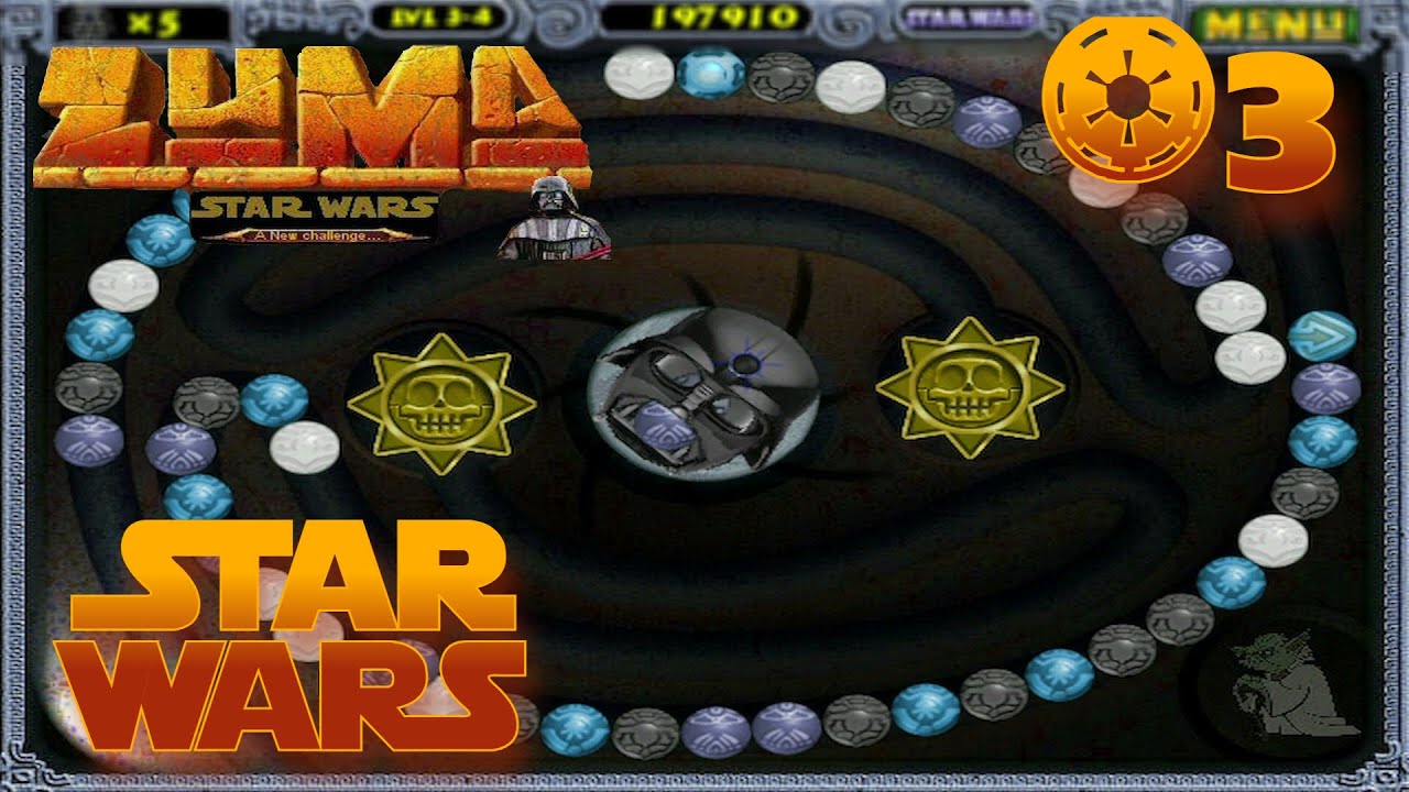 ПРОХОЖДЕНИЕ ZUMA STAR WARS #3 / Я ДАЛЬТОНИК! - YouTube