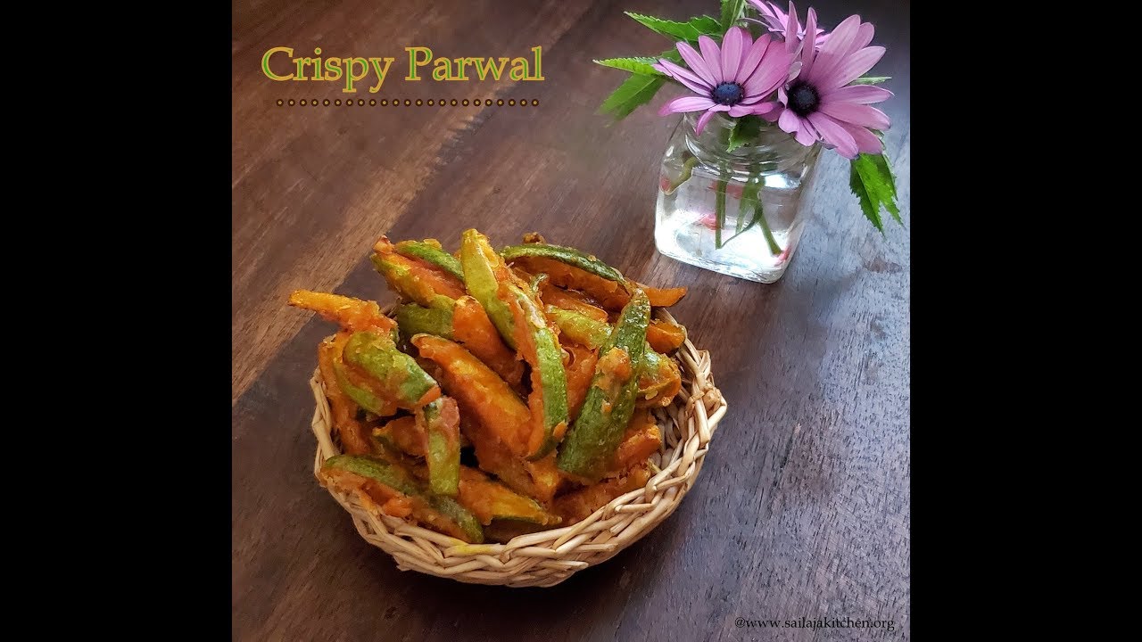 Crispy Parwal / Crispy Potal / Crunchy Parwal / Deep Fried Parwal by ...