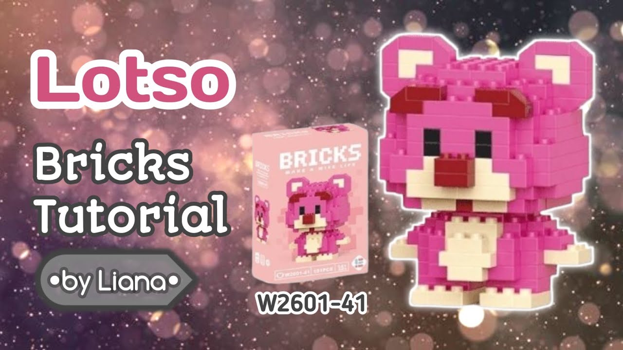 CARA MERAKIT LEGO BRICKS LOTSO | How to build LOTSO bricks W2601-41 ...