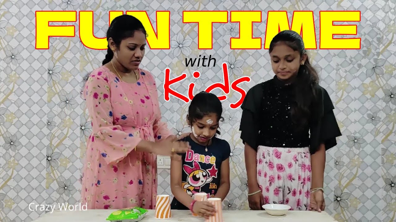 Fun Time with Kids Game-1 | Fun time with Crazy World - YouTube