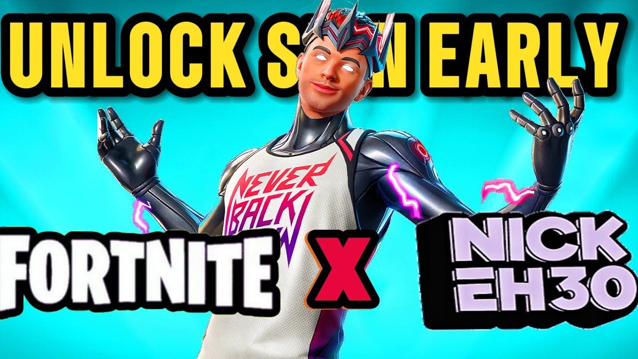 NICK EH 30 ICON SKIN IS NOW IN FORTNITE!(HOW TO GET SKIN EARLY!) - YouTube