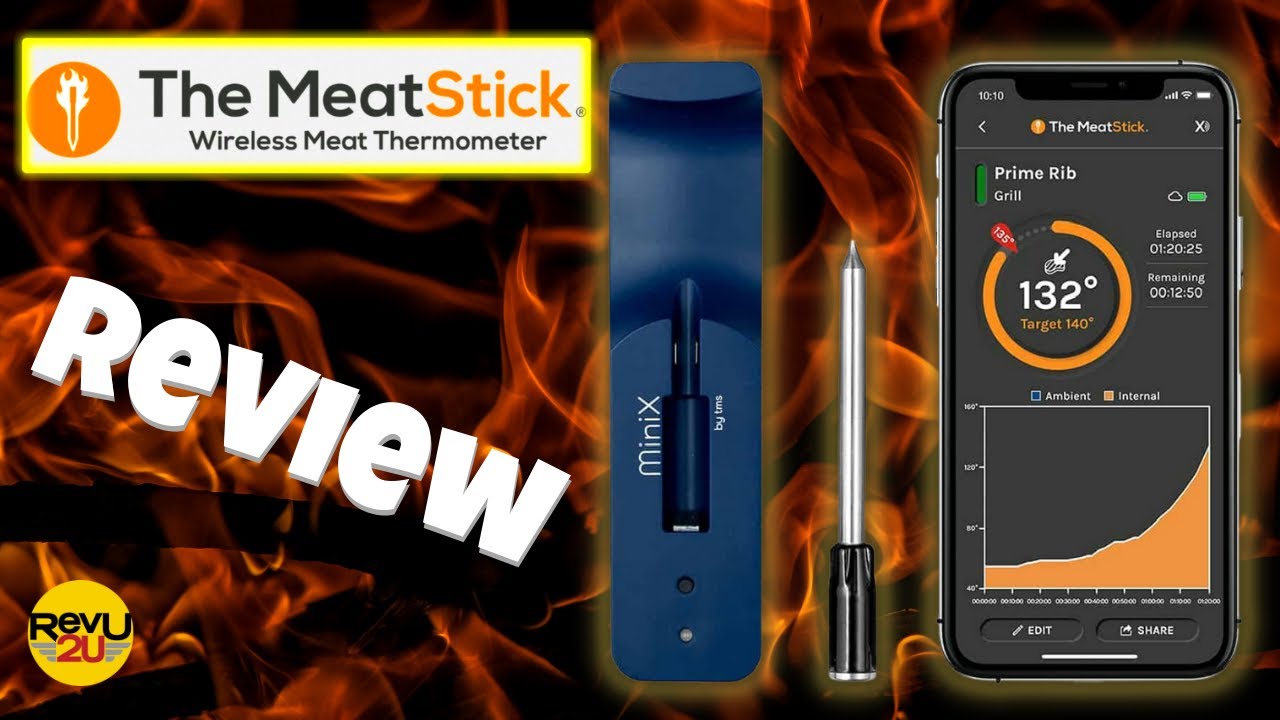 Meat Today’s Review: The MeatStick Mini X Wireless Meat Thermometer ...